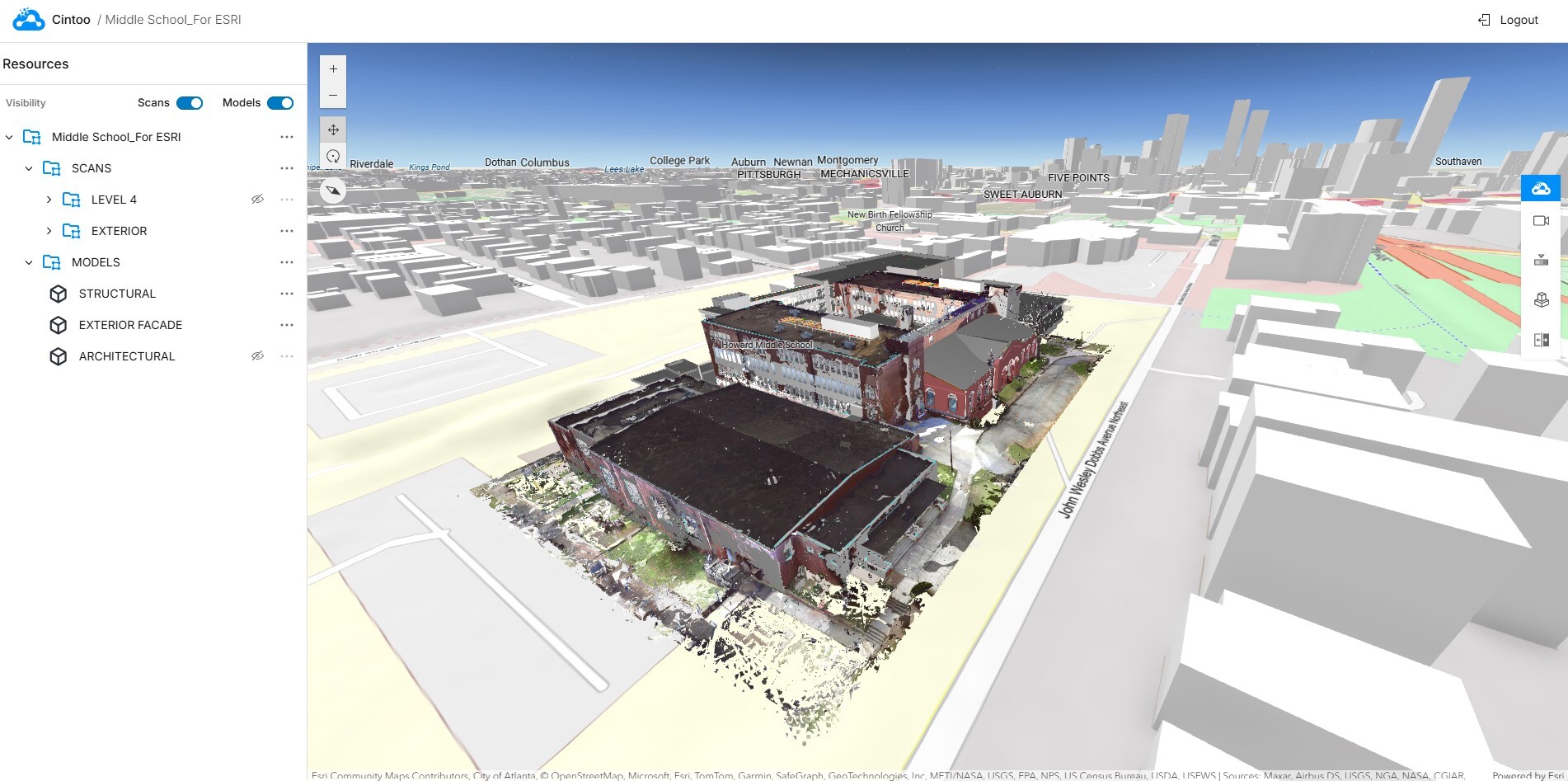 Platform Features | Cintoo – Mesh, QA/QC, Tagging