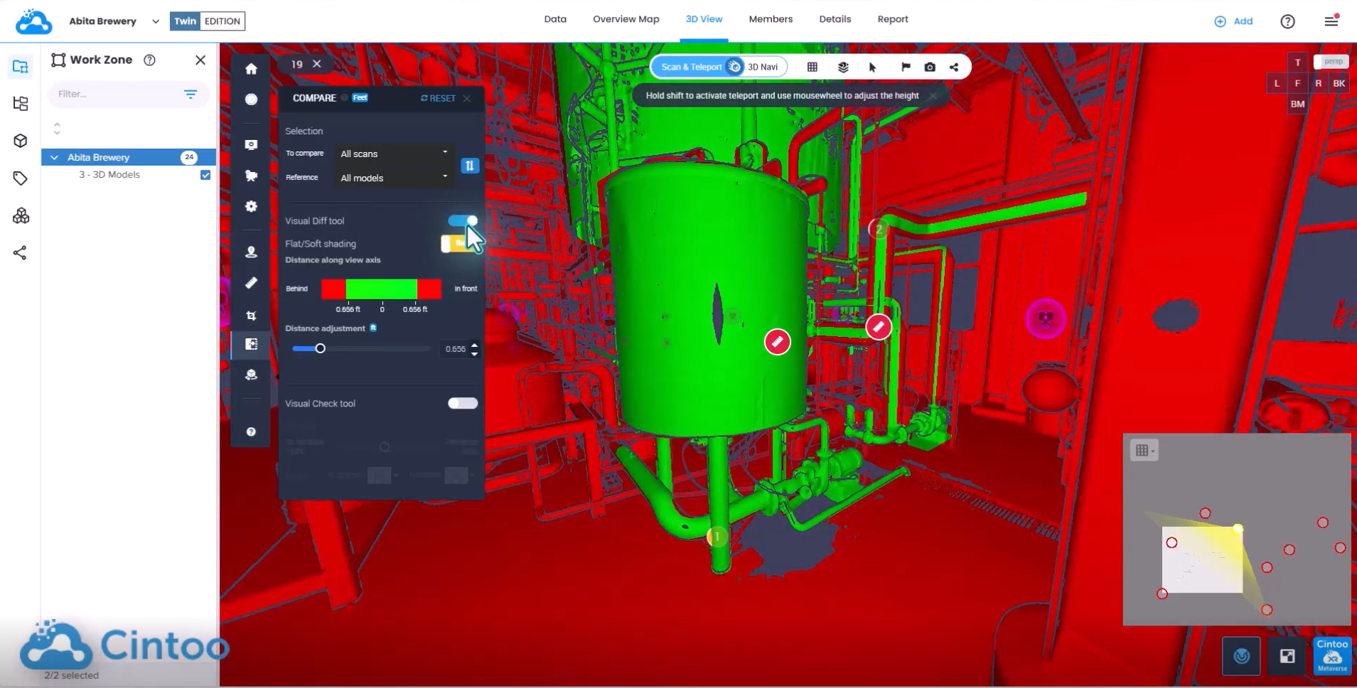 Enhancing Construction Workflows: 3D Scan Progress Monitoring Techniques