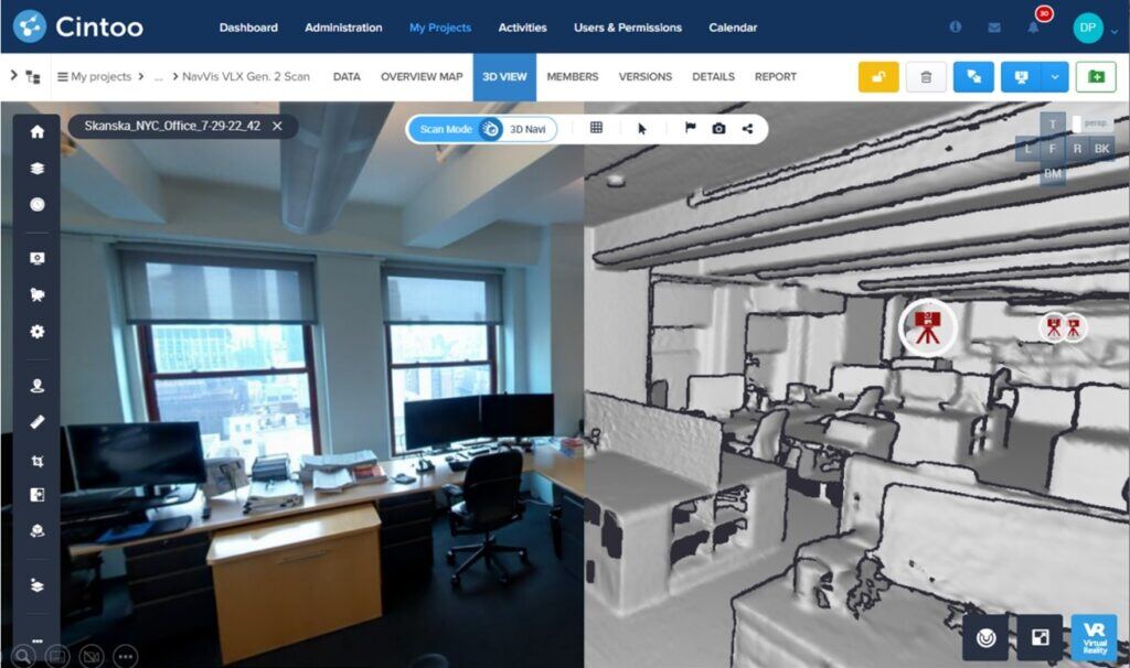 Cintoo, the complementary platform to NavVis IVION™ for your BIM and ...
